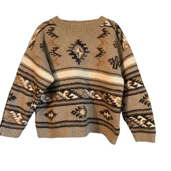 Timberland | Sweaters | Vintage Timberland Wool Sweater With Southwest ...